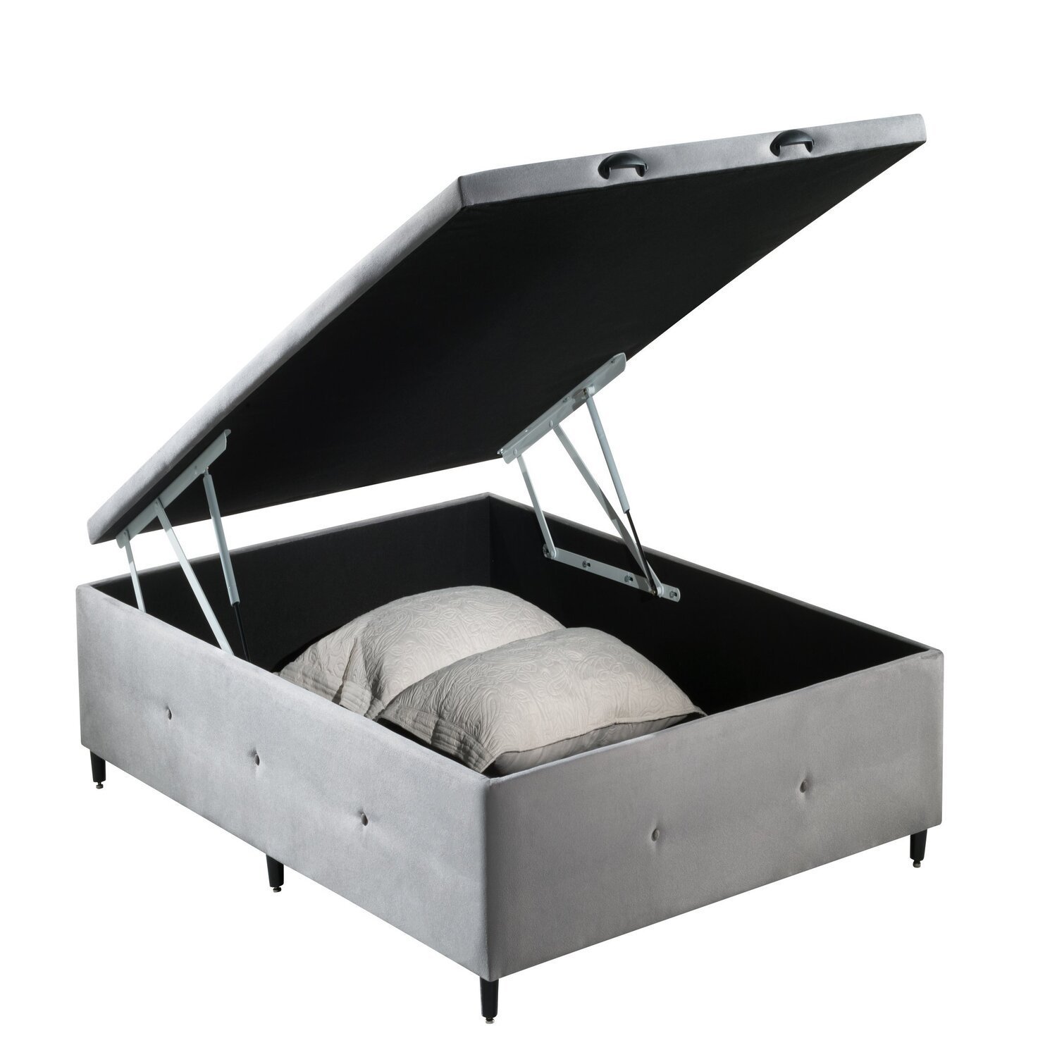 Base Box Baú Casal Premium 138x43cm | MadeiraMadeira