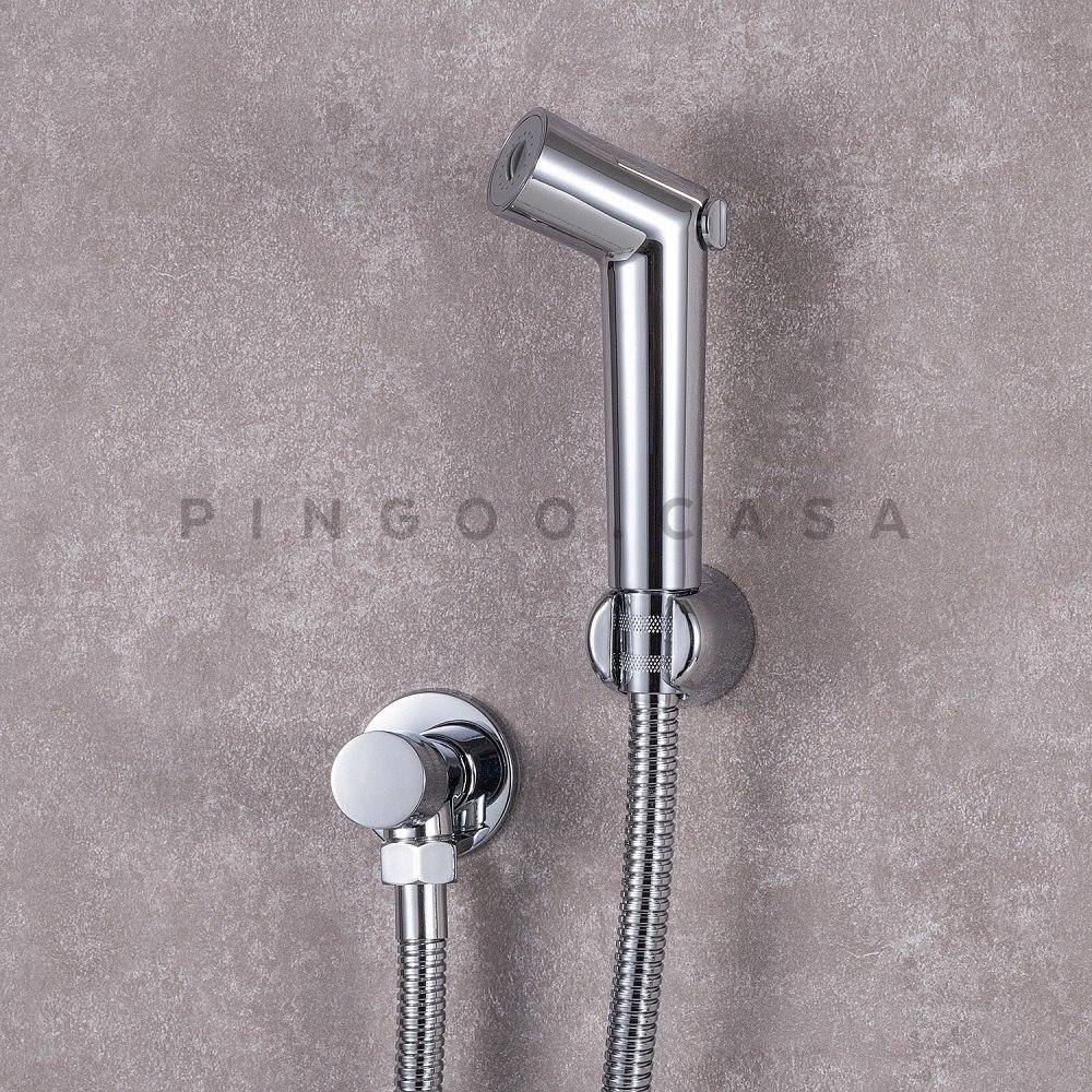 Ducha Higiênica Para Banheiro Apa Pingoo.casa - Prata | MadeiraMadeira