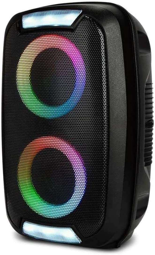 Caixa De Som Neon 2 Double 4 Pol 250w Multilaser Sp400 | MadeiraMadeira