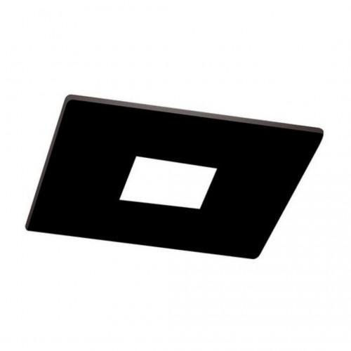 Embutido Laser Lisse Quadrado Preto - New Line | MadeiraMadeira