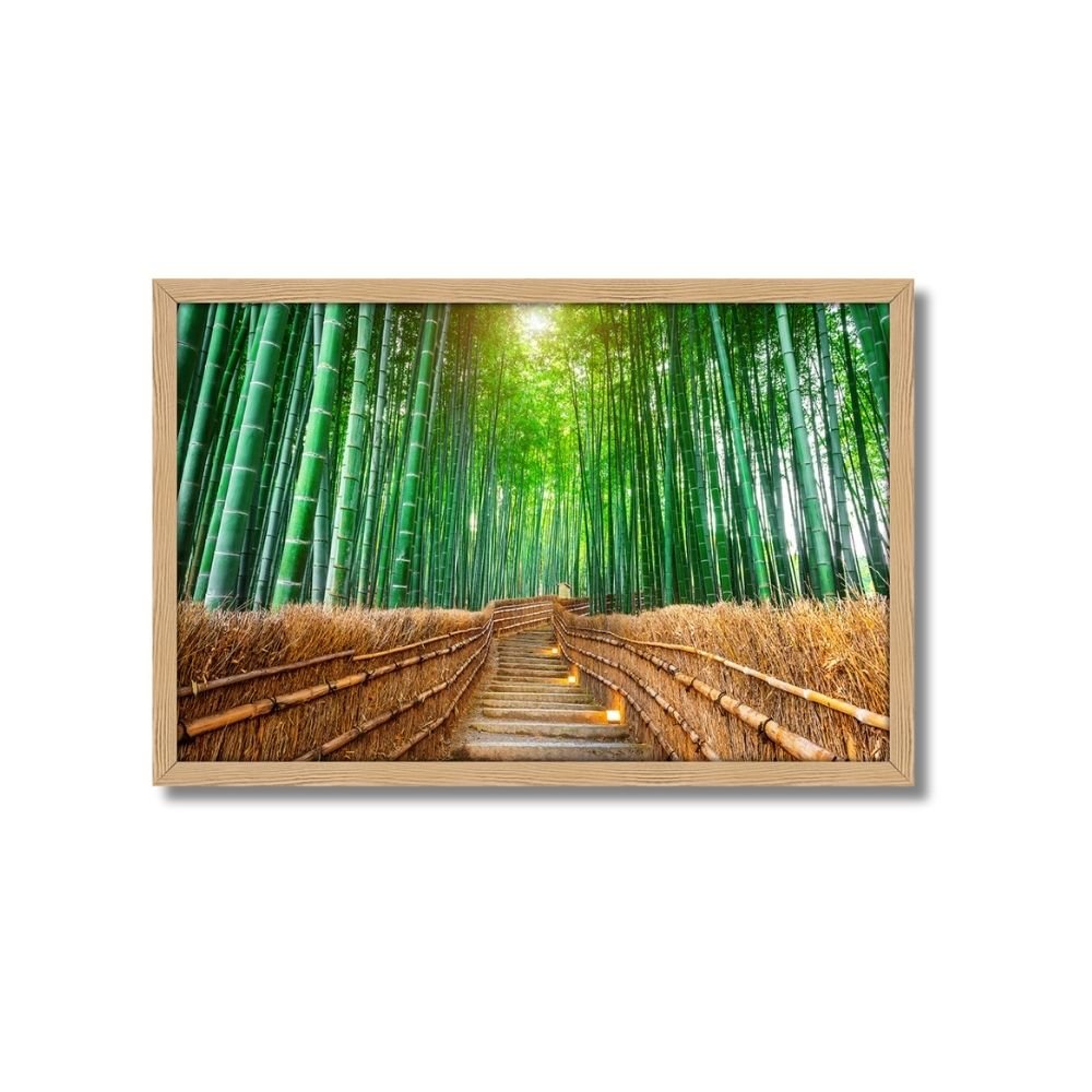 Quadro Decorativo Árvore Bambu: Mod. 0361 Collor-ink Mod.0361 60 X 90cm ...