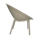 Poltrona para Jardim Drops Bege/Fendi | MadeiraMadeira