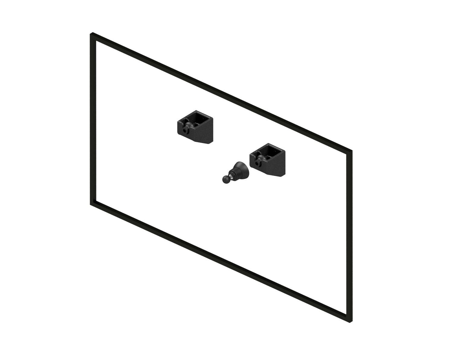 Suporte Tv Universal Fixo Parede Painel Inclinável Reforçado 50kg 10" A ...