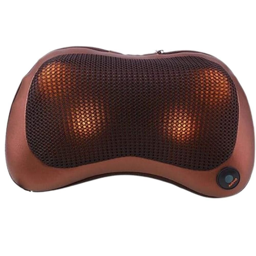 Almofada Shiatsu Massageadora Relaxante Pescoço Lombar Pés | MadeiraMadeira