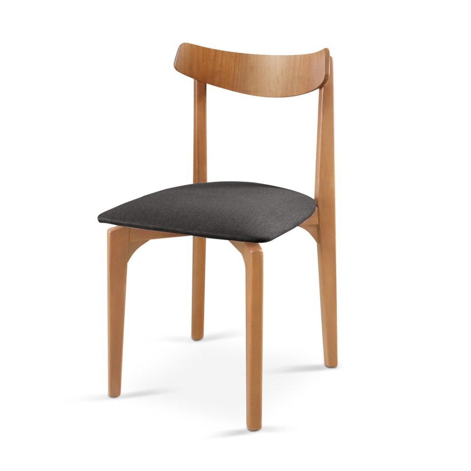 Cadeira Aurora Sala de Jantar Mel Linho | MadeiraMadeira