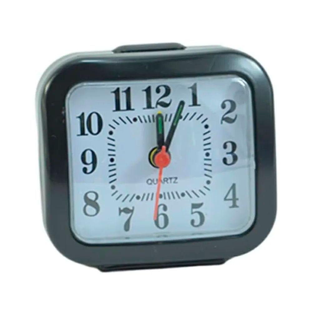 Relógio Despertador Alarme Analogico com Luz Noturna | MadeiraMadeira