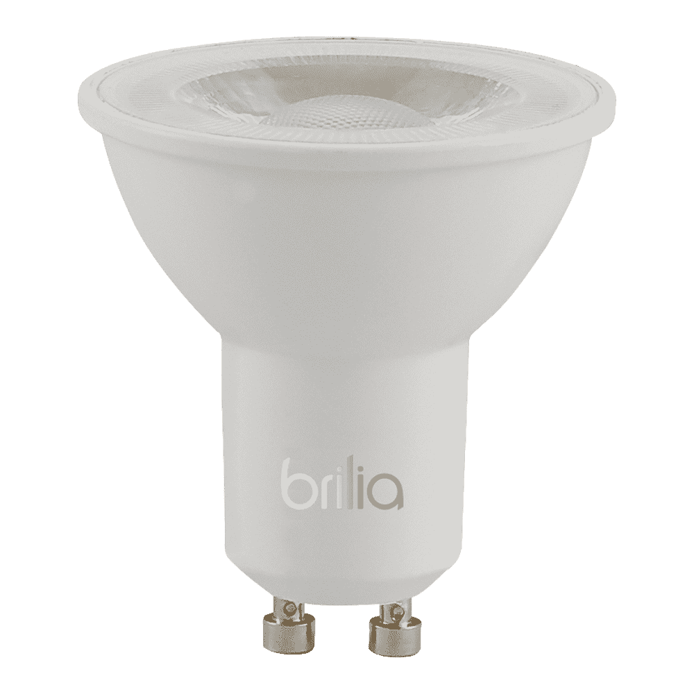 Lâmpada Dicróica Led Mr16 Gu10 4w Luz Fria 6500k Bivolt Brilia