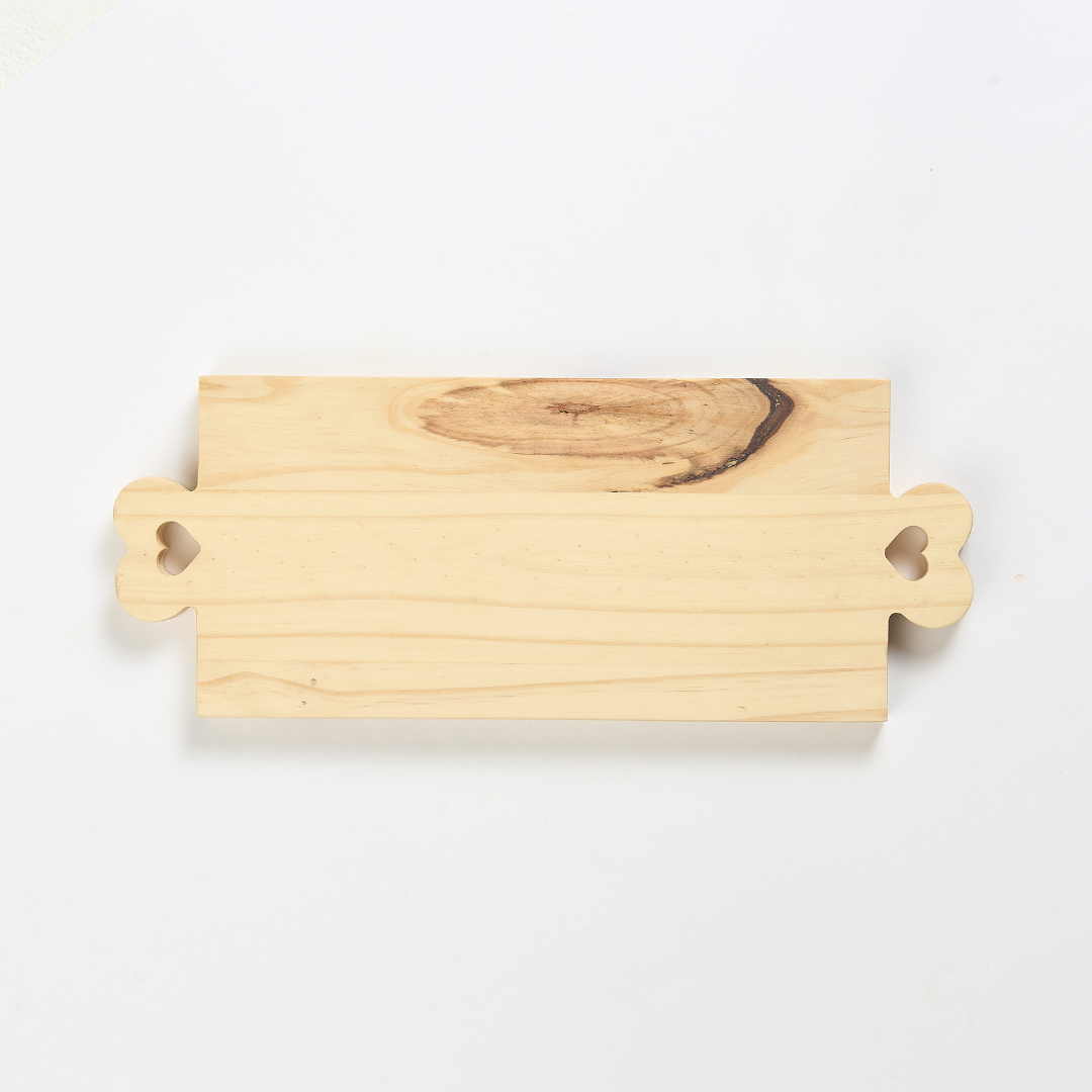 Tábua Retangular Love | MadeiraMadeira