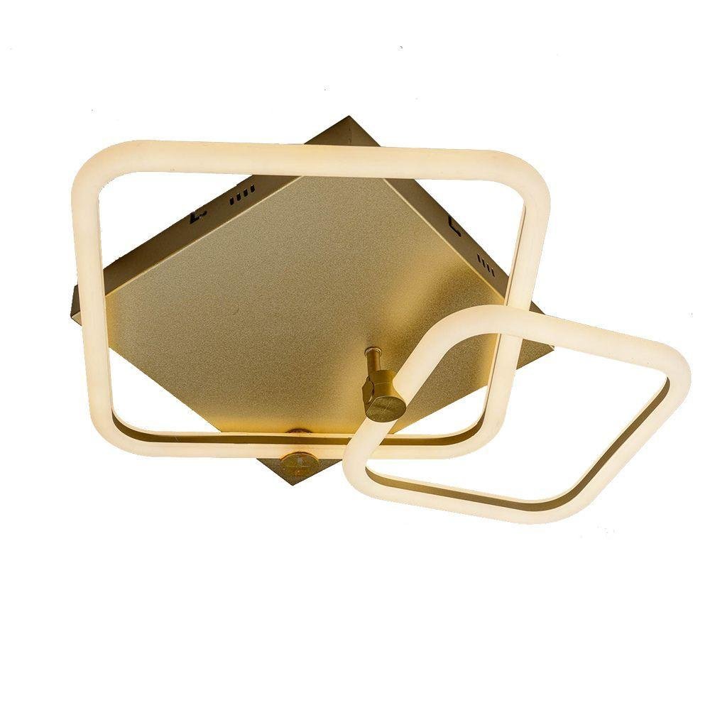 Plafon Llum Space Square Double Led 36w 3000k Luz Amarela Bivolt 3000k ...
