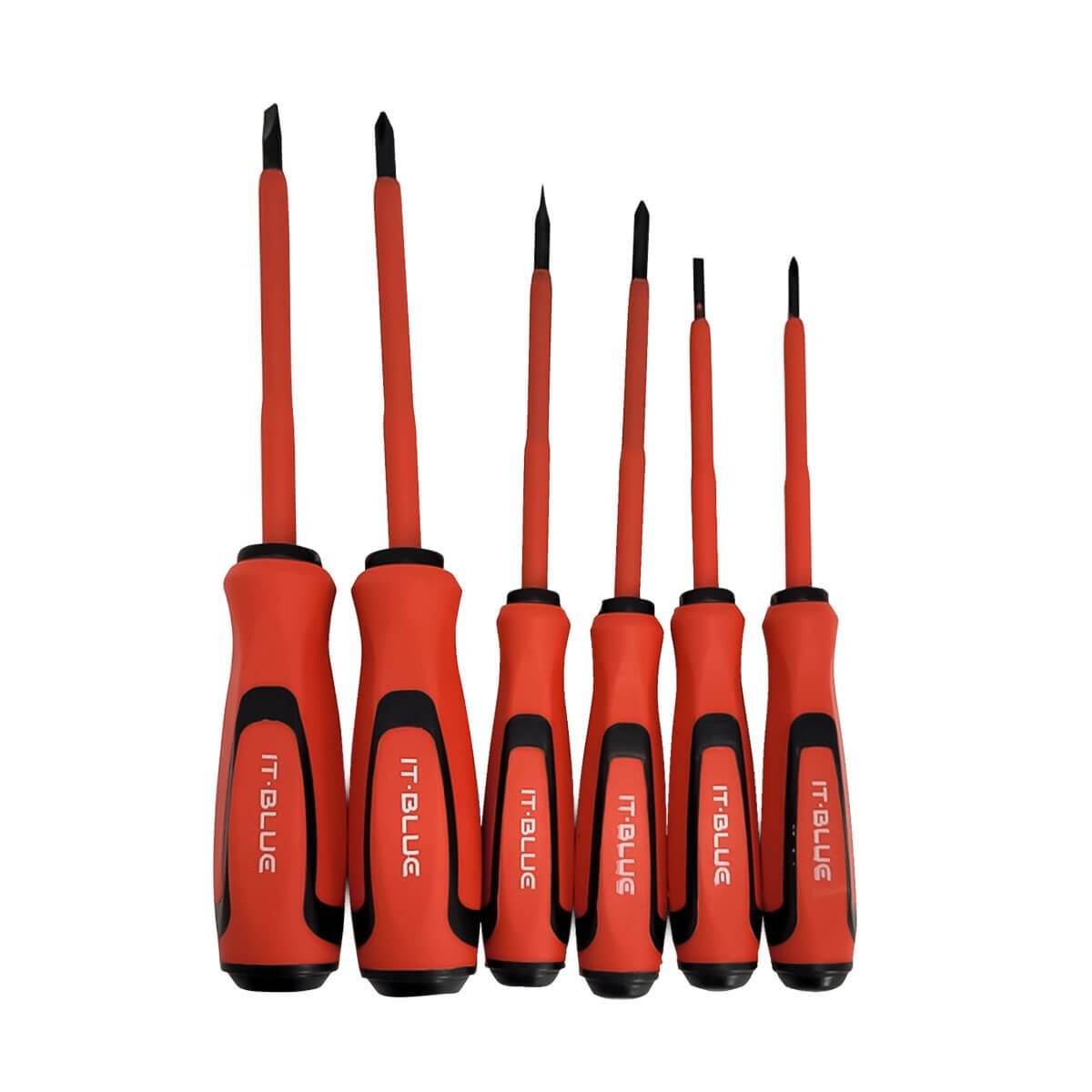 Jogo de Chaves Fenda e Philips Kit 6 Peças Isoladas IT-Blue ...
