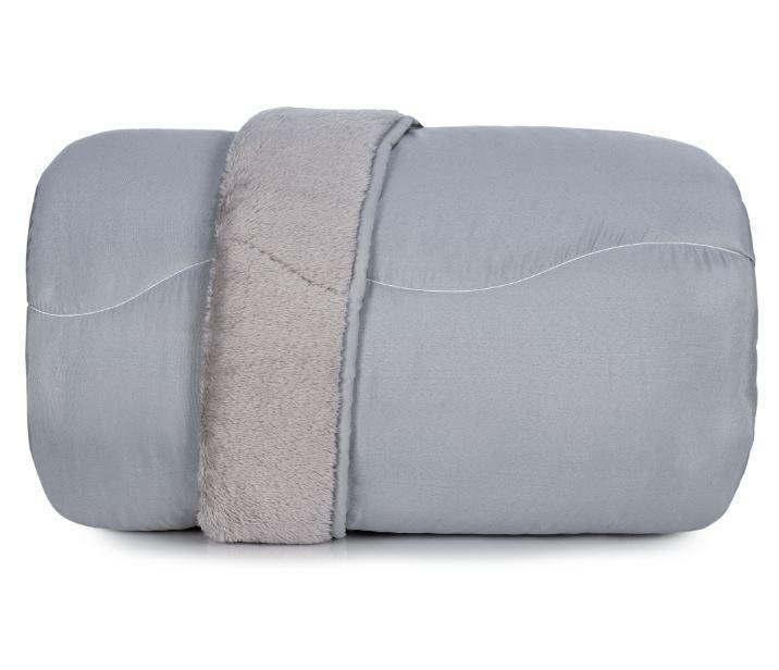 Edredom Casal Blend Comfort Plush Sherpa Liso Altenburg | MadeiraMadeira