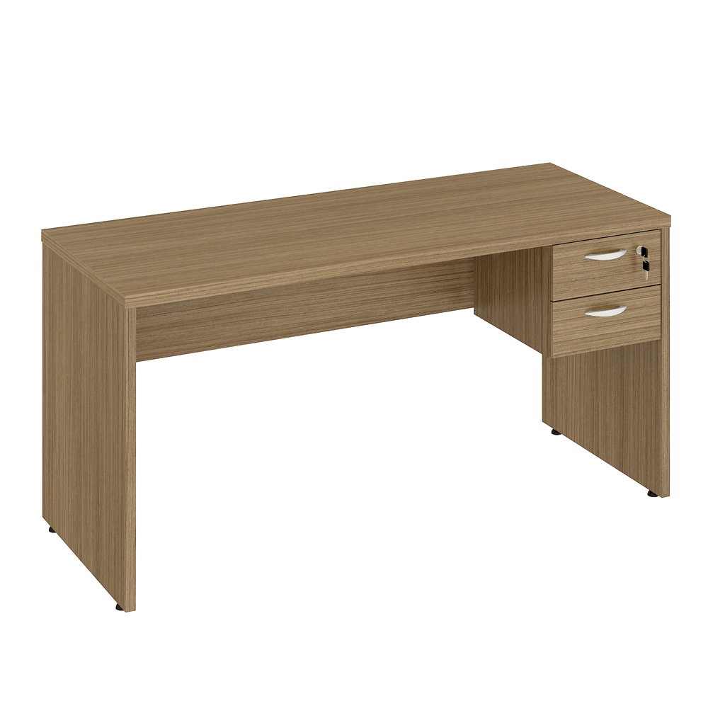 Mesa de Escritório Retangular com gavetas 1500 WebOffice Fresno ...