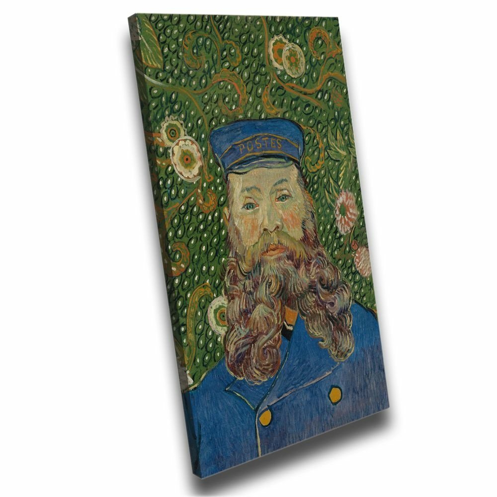 Quadro Decorativo Van Gogh Vertical Retrato De Joseph Roulin:150x100 ...
