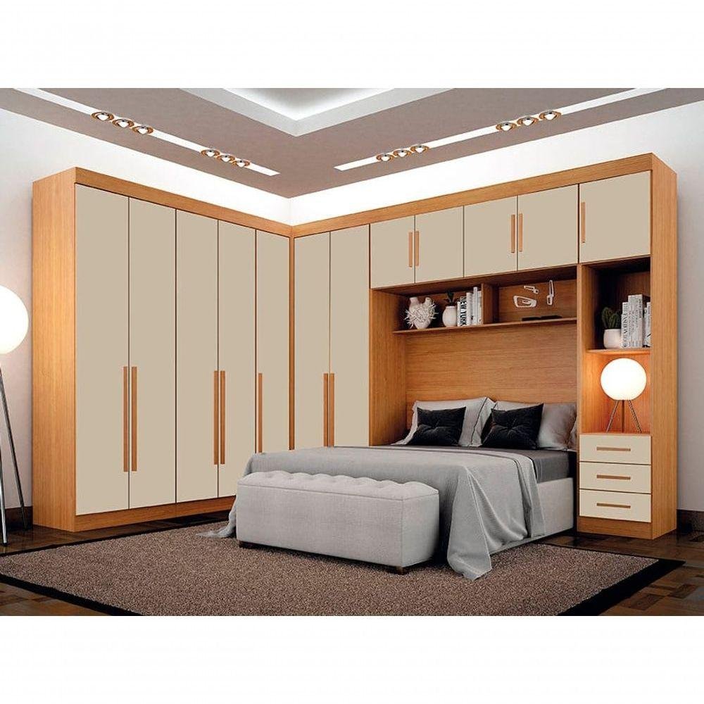 Roupeiro Modulado Cinamomo Off Orion Casal Leifer Móveis | MadeiraMadeira