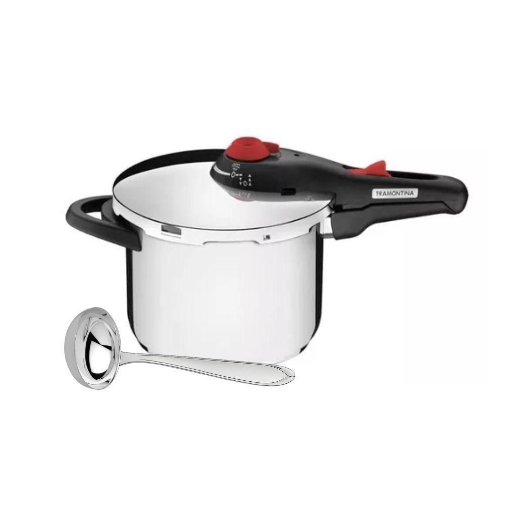 Conjunto de Panela de Pressão 6l Linha Solar e Concha para Feijão ...
