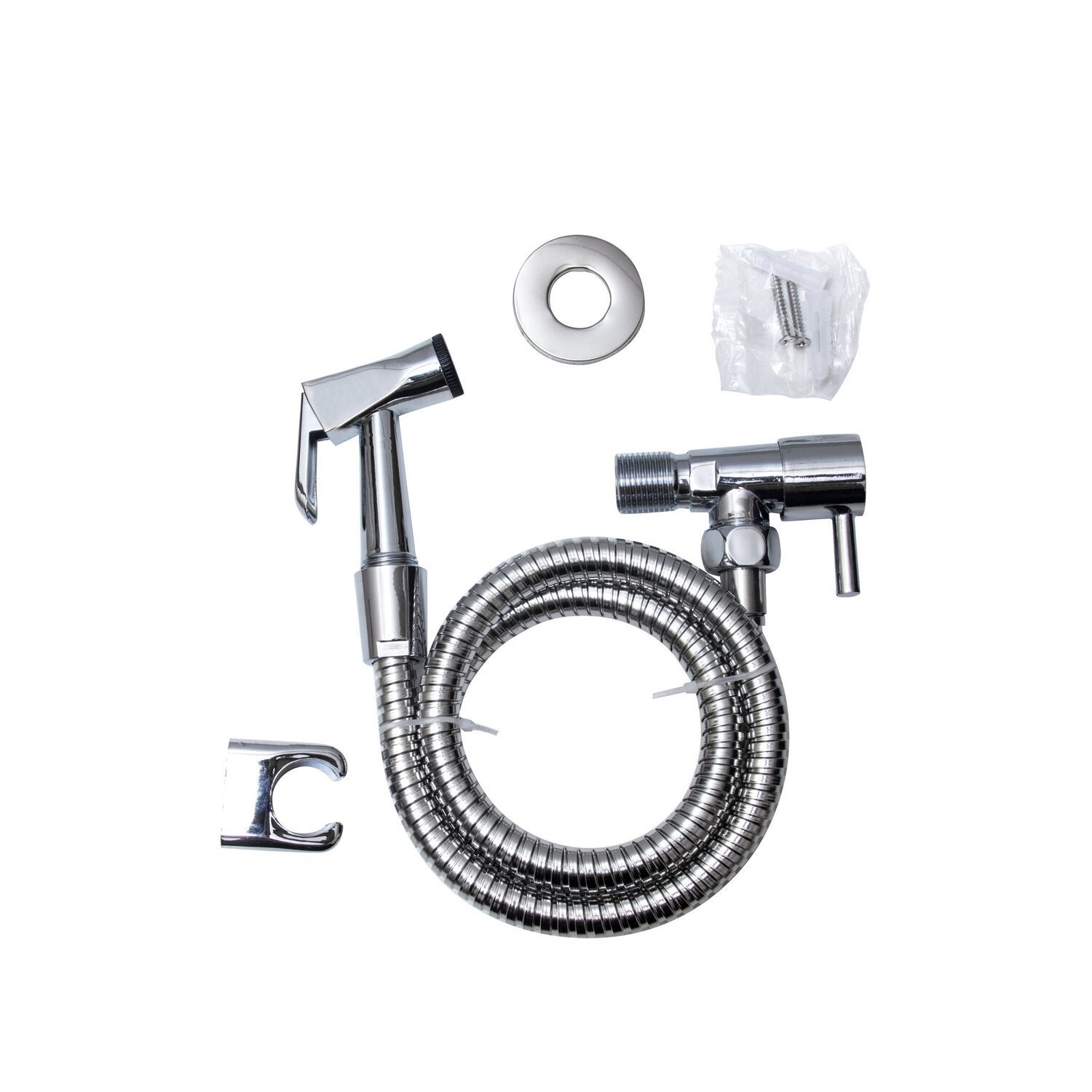 Ducha Cromada Higiênica para Banheiro Pp Cromada Eco | MadeiraMadeira