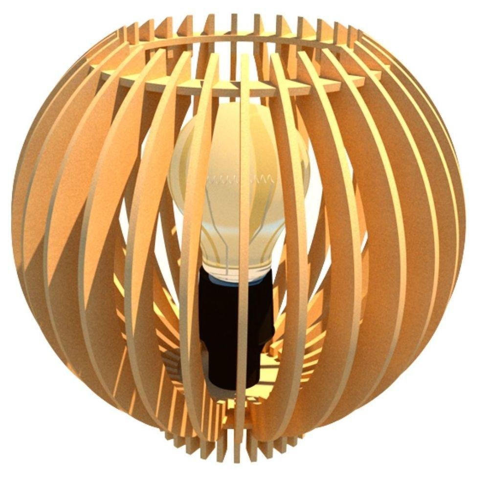 Abajur De Mesa Em Mdf | MadeiraMadeira