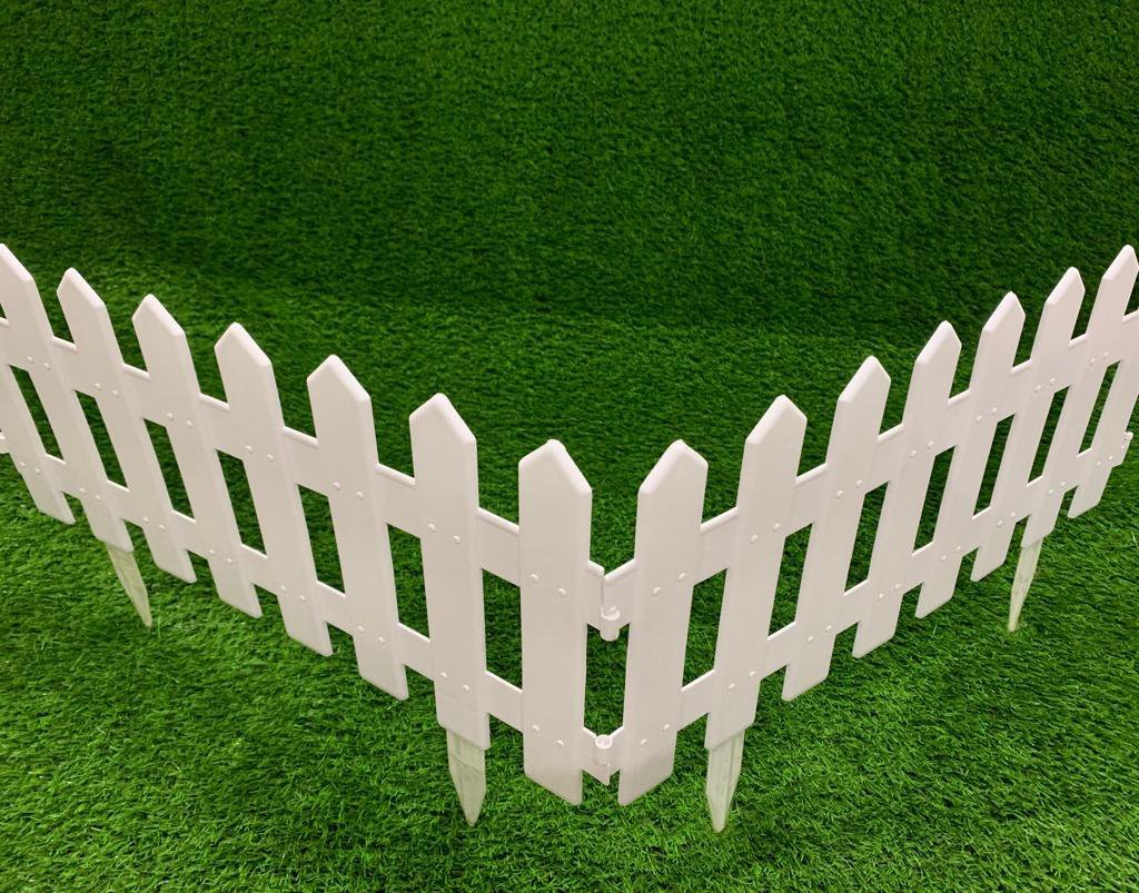 Cerquinhas Para Jardim De Plástico Marrom Kit 10 Faz 5,50 mt ...