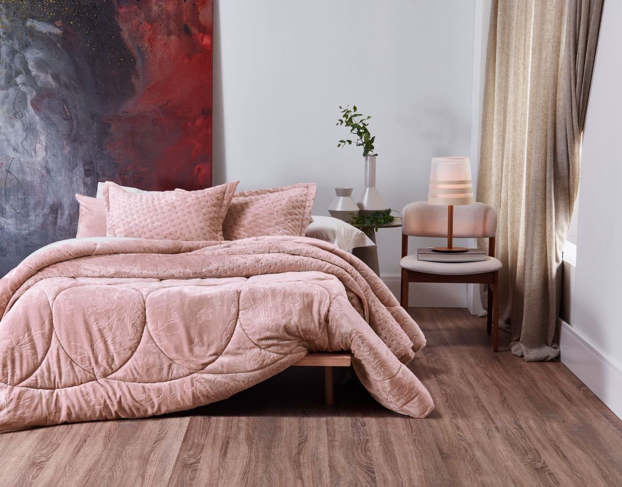 Edredom de Casal Blend Elegance 2,10m x 2,40m Altenburg - LINEAR BLOOM ...