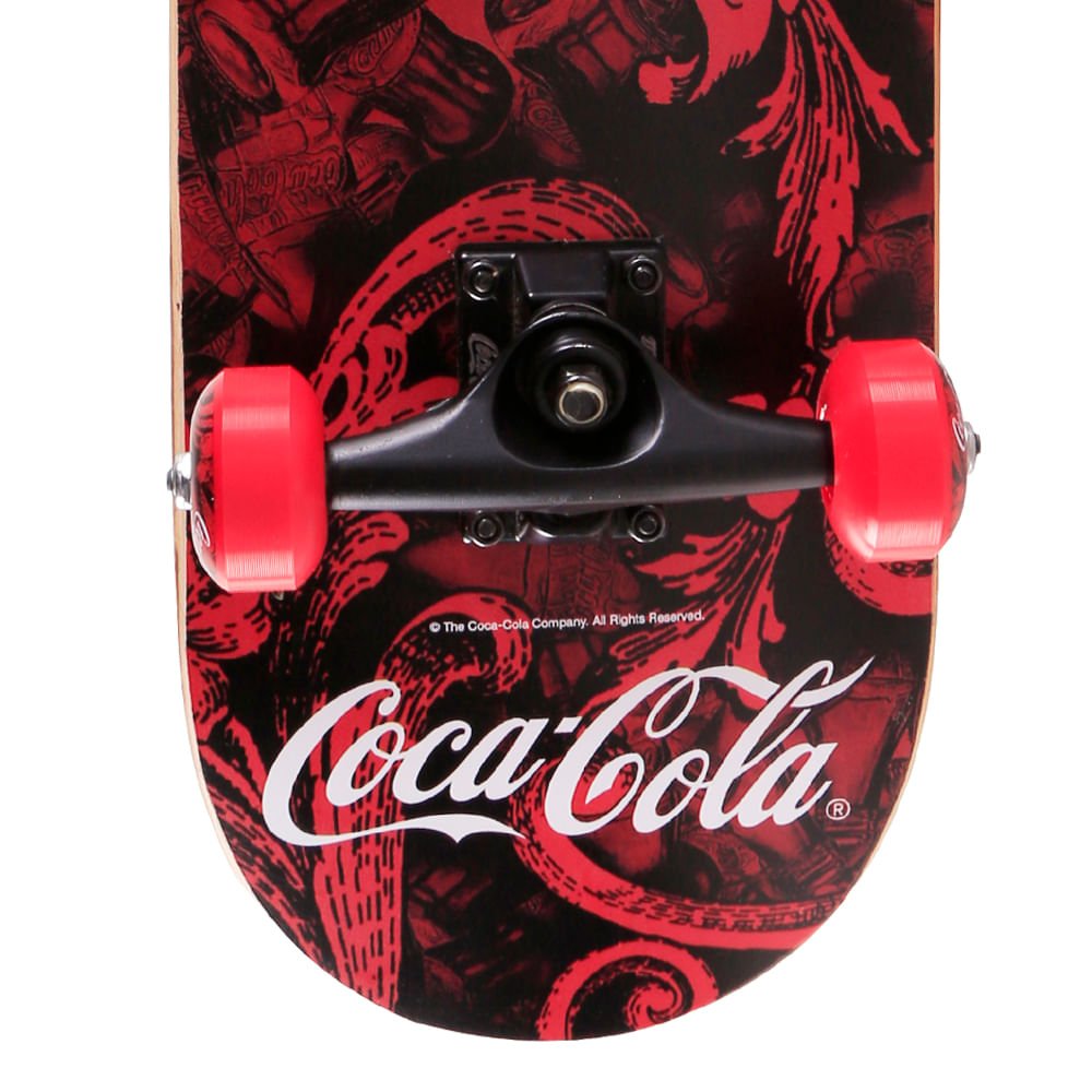 Skate Profissional Red Coca-Cola | MadeiraMadeira