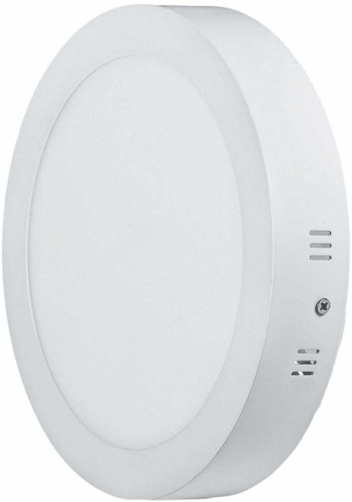 Plafon LED 18W 6000K Redondo de Sobrepor Branco | MadeiraMadeira