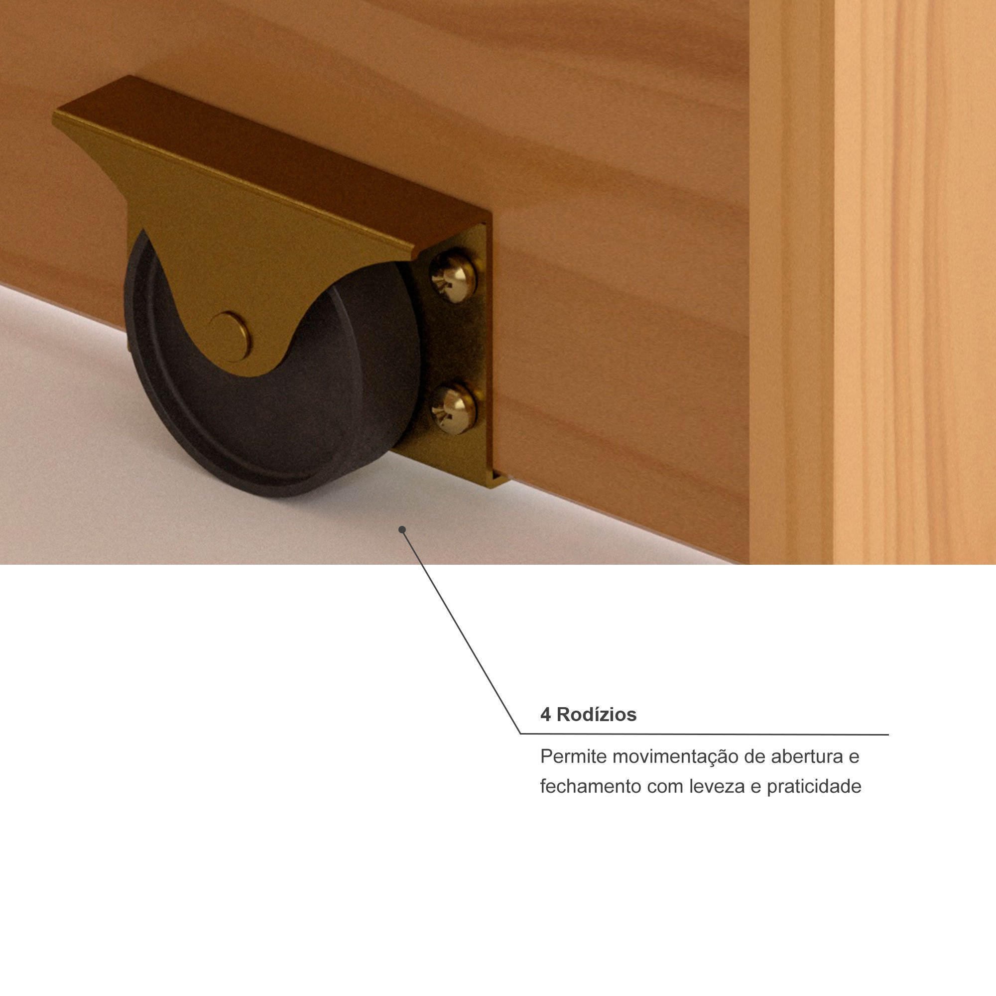 Bicama Madeira Macica Mel Exclusivo Megamobilia CS005-03C | MadeiraMadeira