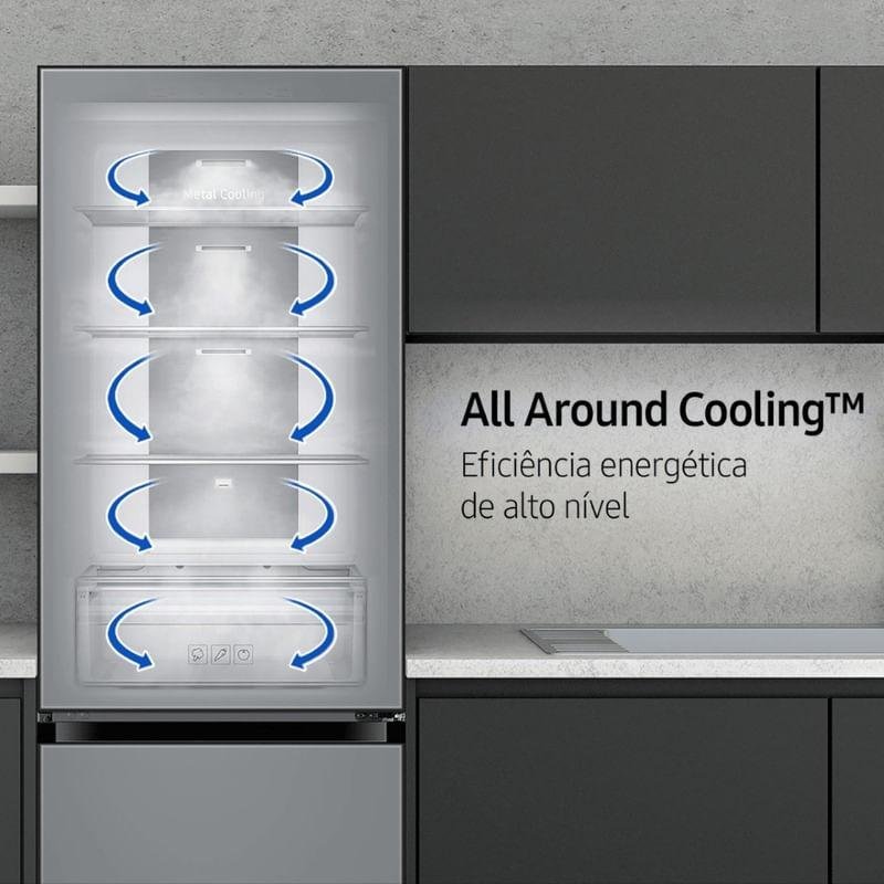 Geladeira Samsung Bespoke 328l Duplex Inverse 110v (painel Obrigatório ...