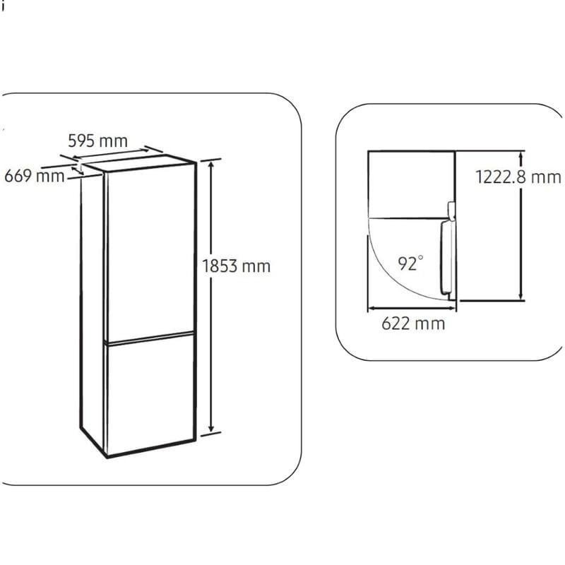 Geladeira Samsung Bespoke 328l Duplex Inverse 110v (painel Obrigatório ...