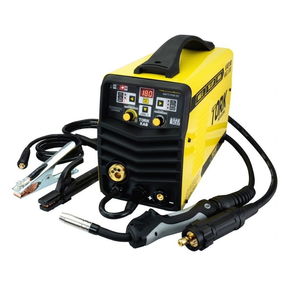 SOLDA INVER 180A MIG MMA TIG LIFT SUPER TORK + MASC IMETS-8180 BIV ...