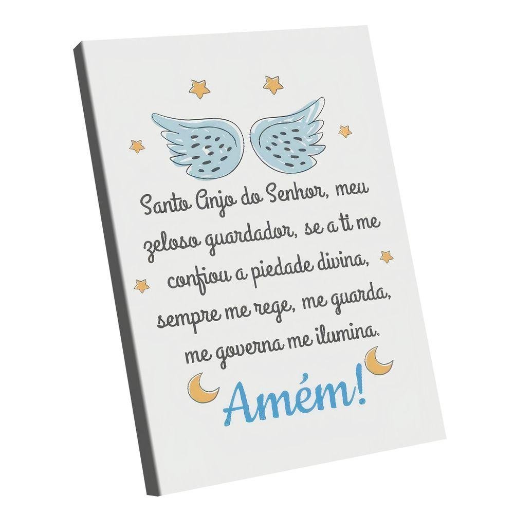 Quadro Santo Anjo -- Br Artes | MadeiraMadeira