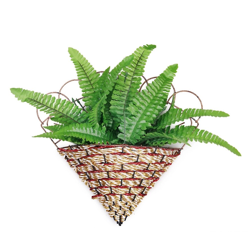 30 Buque de Samambaia Flor Artificial Arranjo Muro | MadeiraMadeira