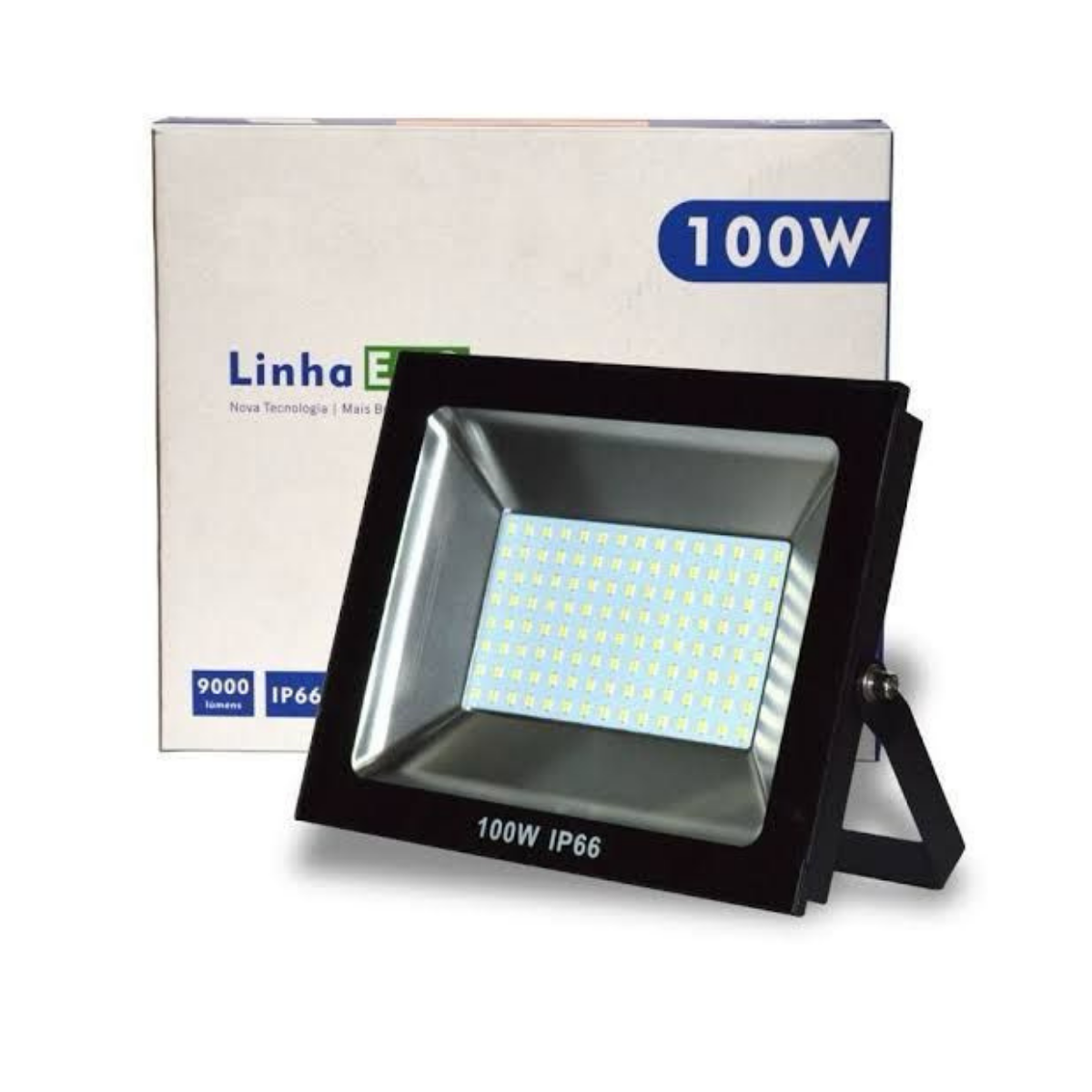 Refletor de Led Alto Fator Várias Potências 3000k Up Led Potência:100w ...