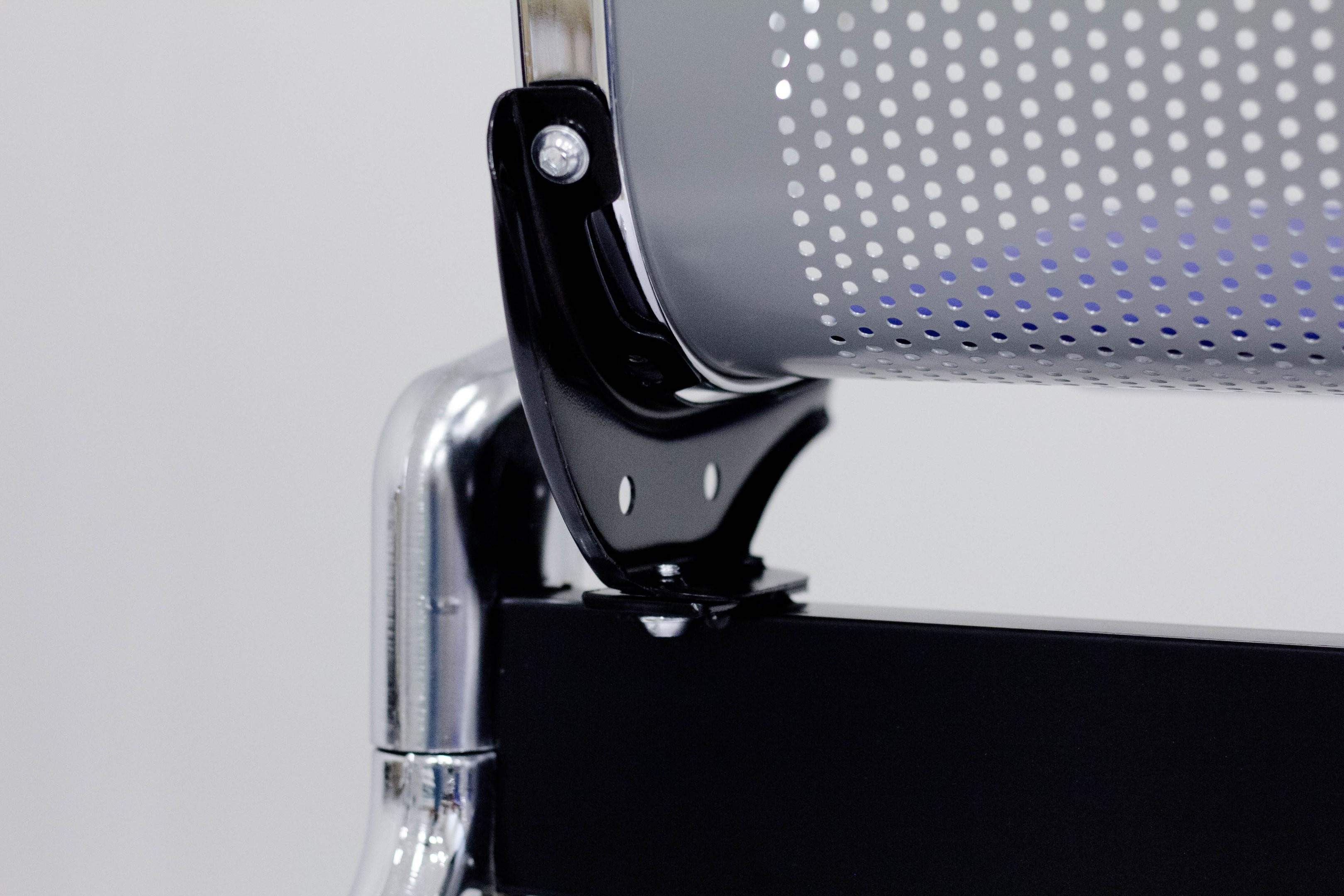 Cadeira Longarina Tipo Aeroporto 3 Lugares Com Estofado Azul ...