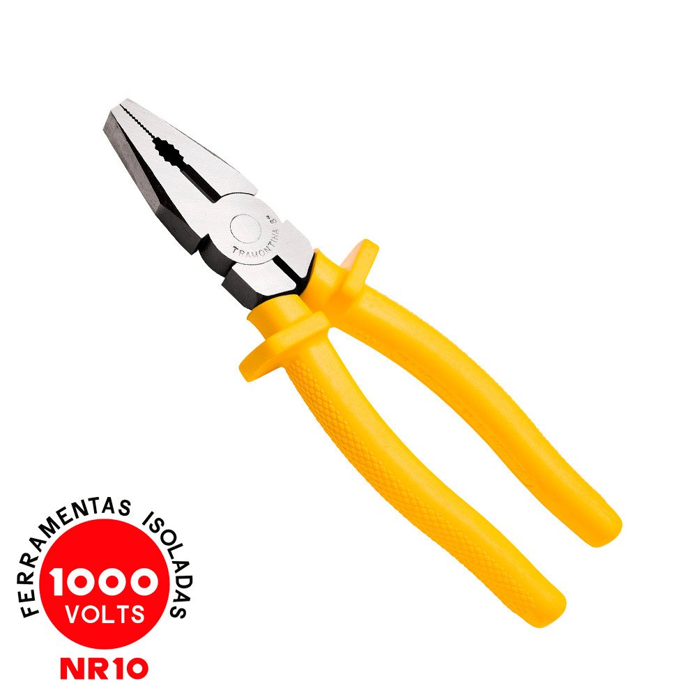 Alicate Universal 8" Isolado 1000 V Tramontina 41001/108 | MadeiraMadeira