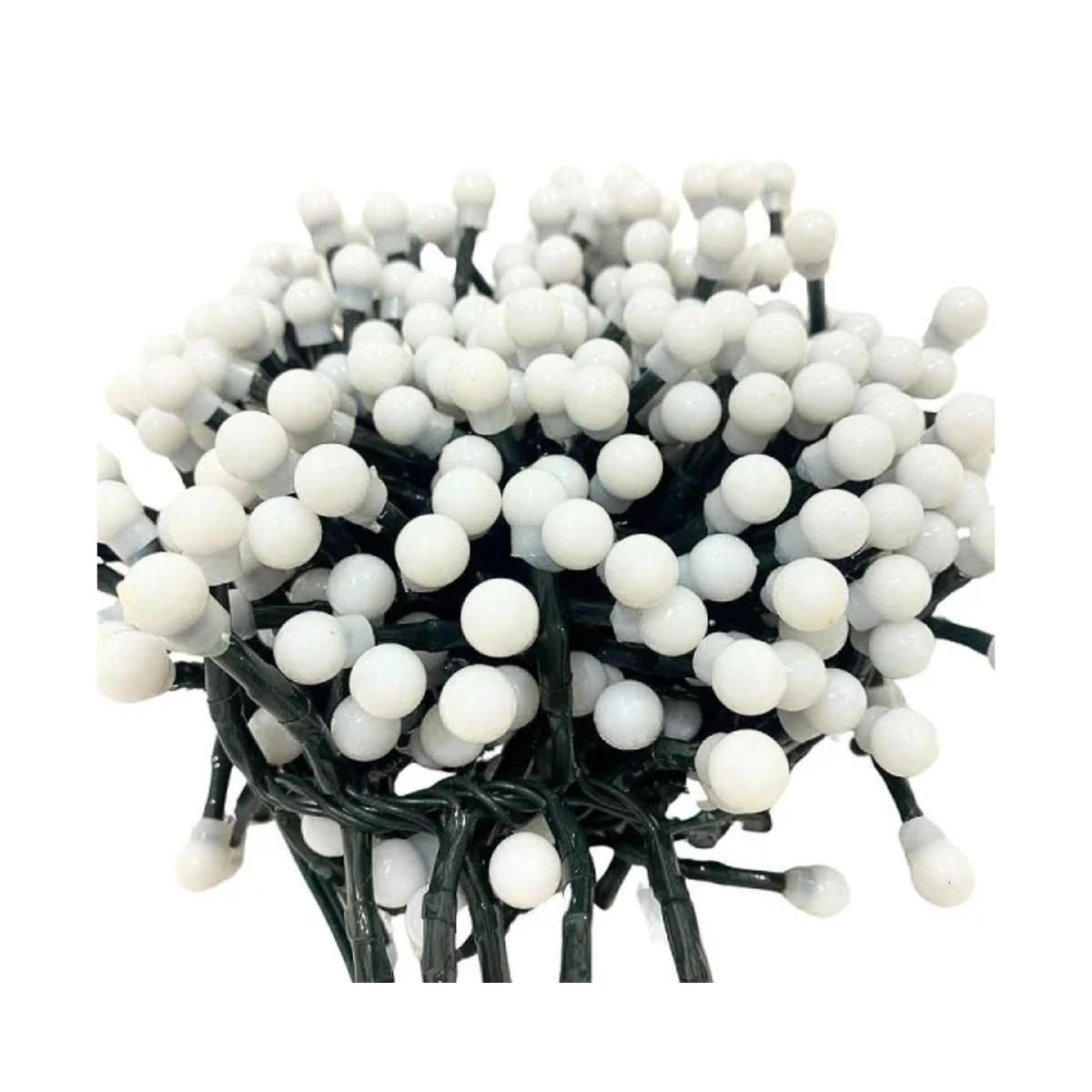 Festao 400 Leds Bolinhas Brancas 3m Bivolt 31003 | MadeiraMadeira
