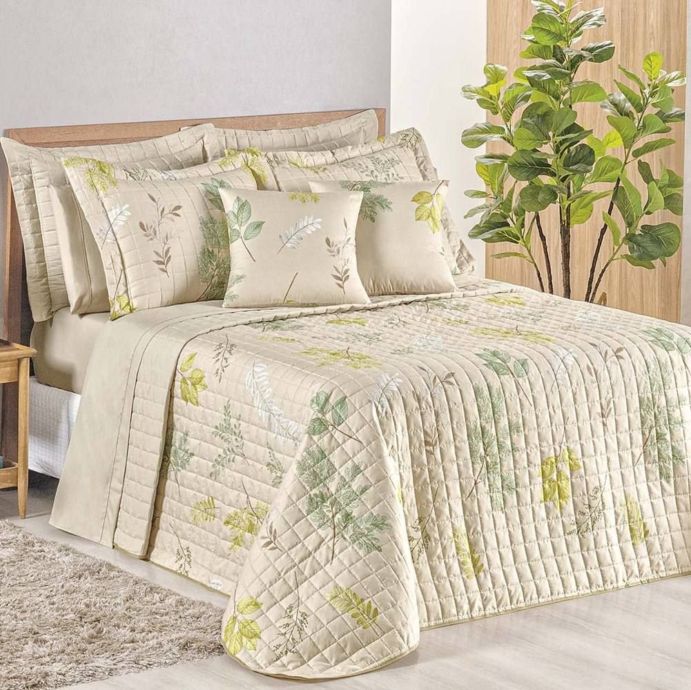 Cobre Leito King Top Line Estampado 180 Fios 3 Peças - Natives ...