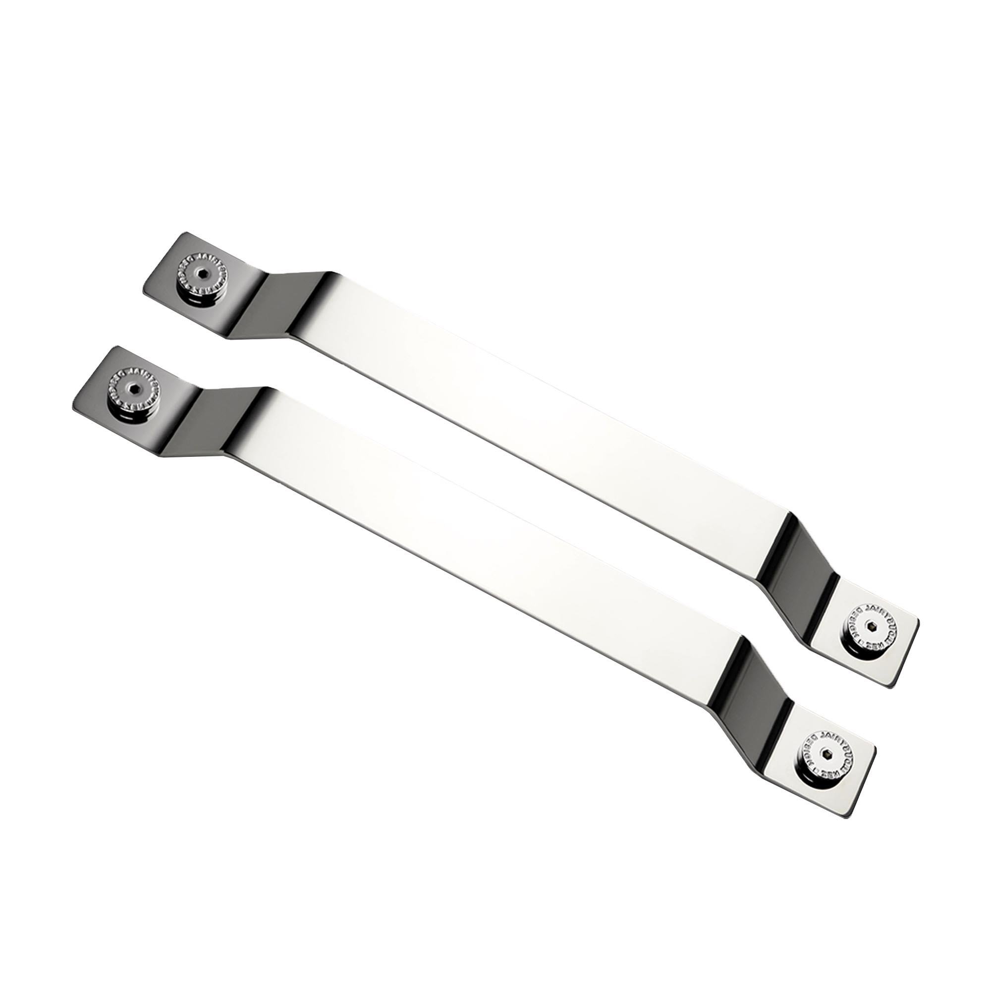 Puxador para Porta Nord 300mm Duplo Inox Polido Cromo - Zen ...