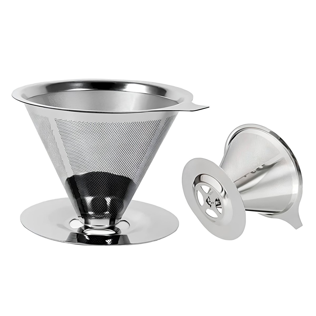 Coador de Café Permanente Aço Inox Filtro de Café Pequeno | MadeiraMadeira