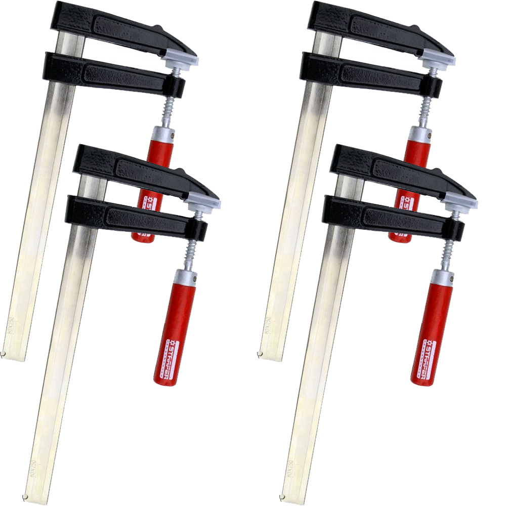 Kit 4 Grampo Sargento F para Marceneiro 120x600mm - Starfer ...