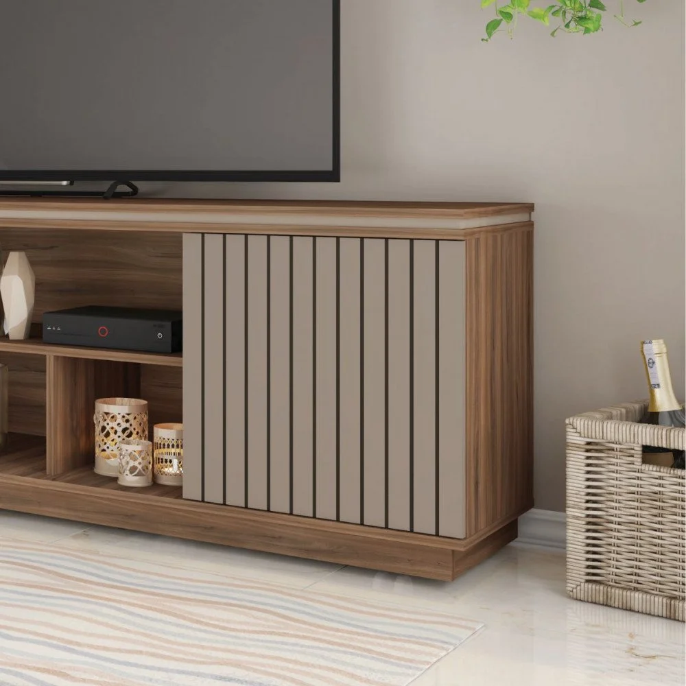 Rack para Tv até 75 Caemmun Simetria 180 Cm | MadeiraMadeira