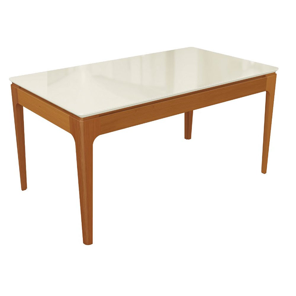 Mesa de Jantar Mira para 6 Lugares 160x90cm Kappesberg | MadeiraMadeira