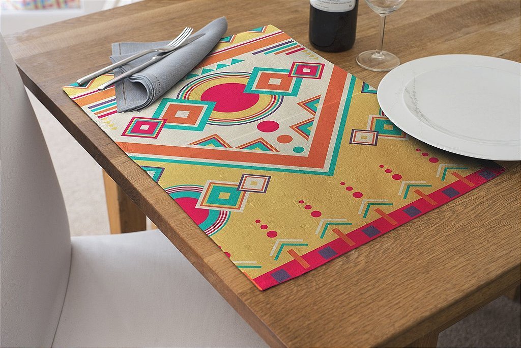 Jogo Americano Para Mesa Posta:2 unid | MadeiraMadeira