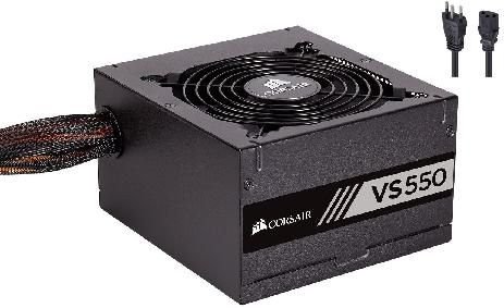 Fonte Corsair 550w Cp-9020171-br Vs550 Atx 80 Plus White Cabo de Força ...