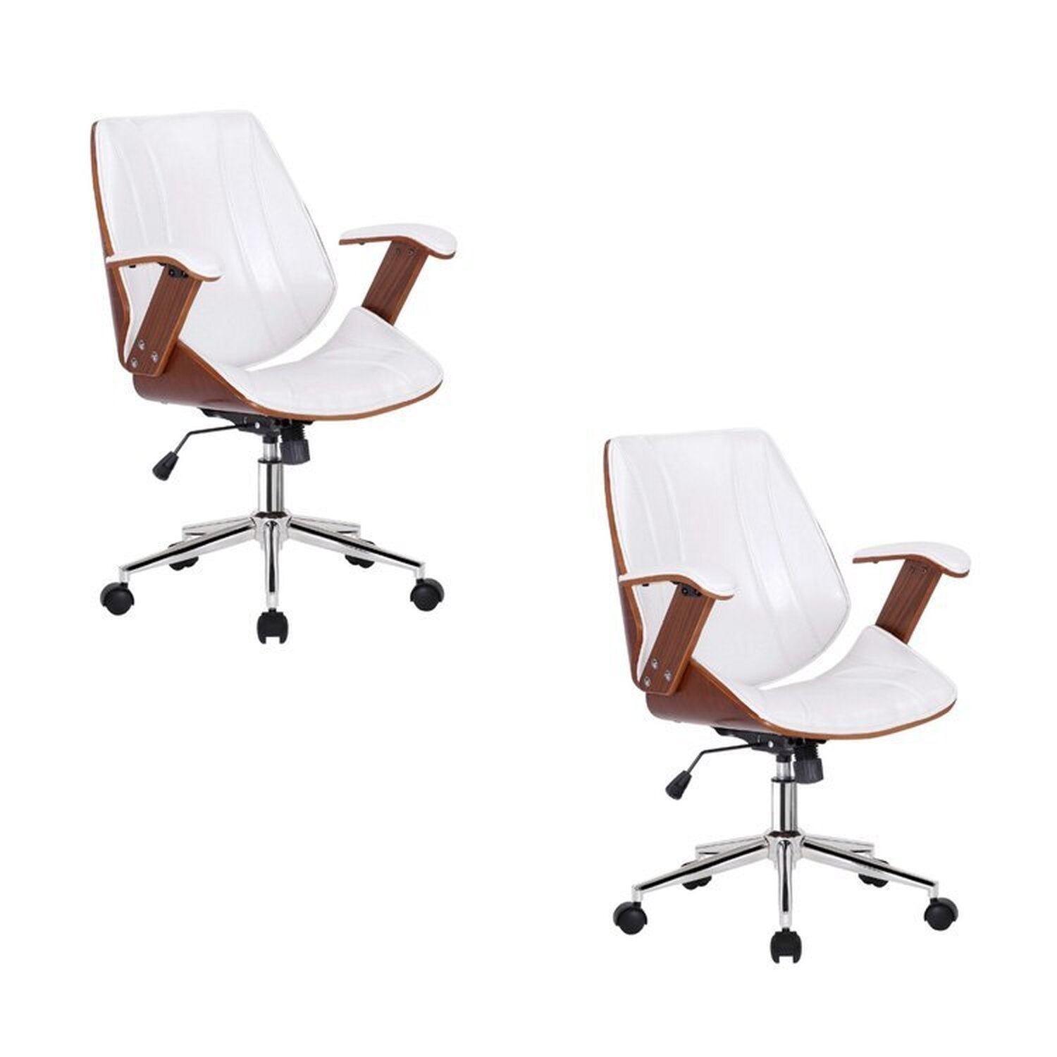 Kit 2 Cadeiras Escritório Diretor Giratória Corino Kopenhagen ...