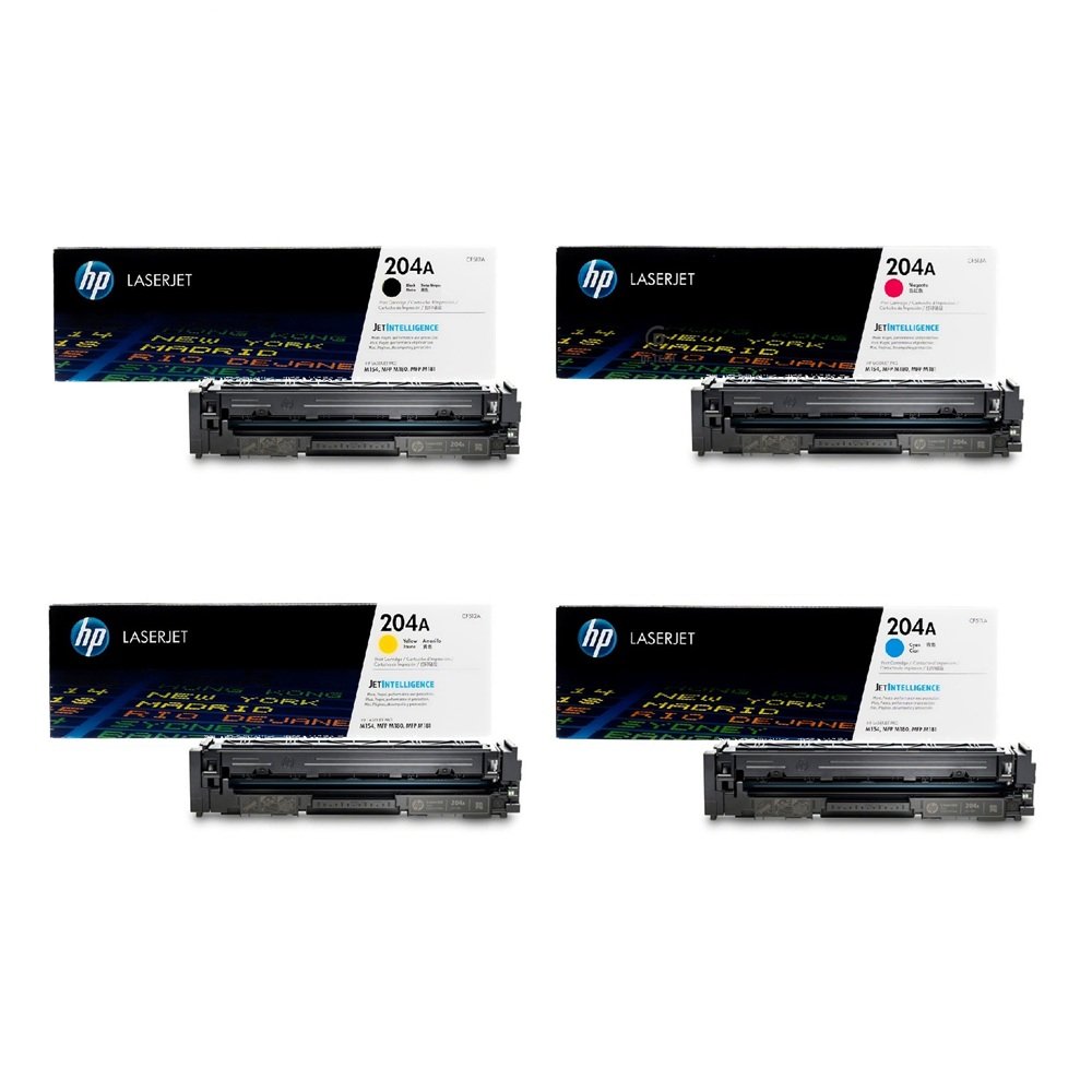 Kit Toner Original Hp Cf510 / 204a para Laserjet Series | MadeiraMadeira