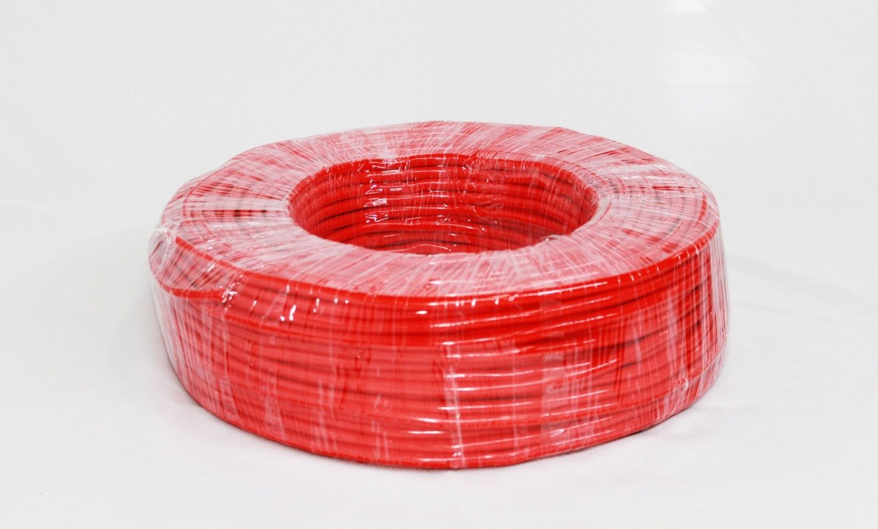 FIO CABO FLEXIVEL 6 MM VERMELHO - 100 METROS | MadeiraMadeira