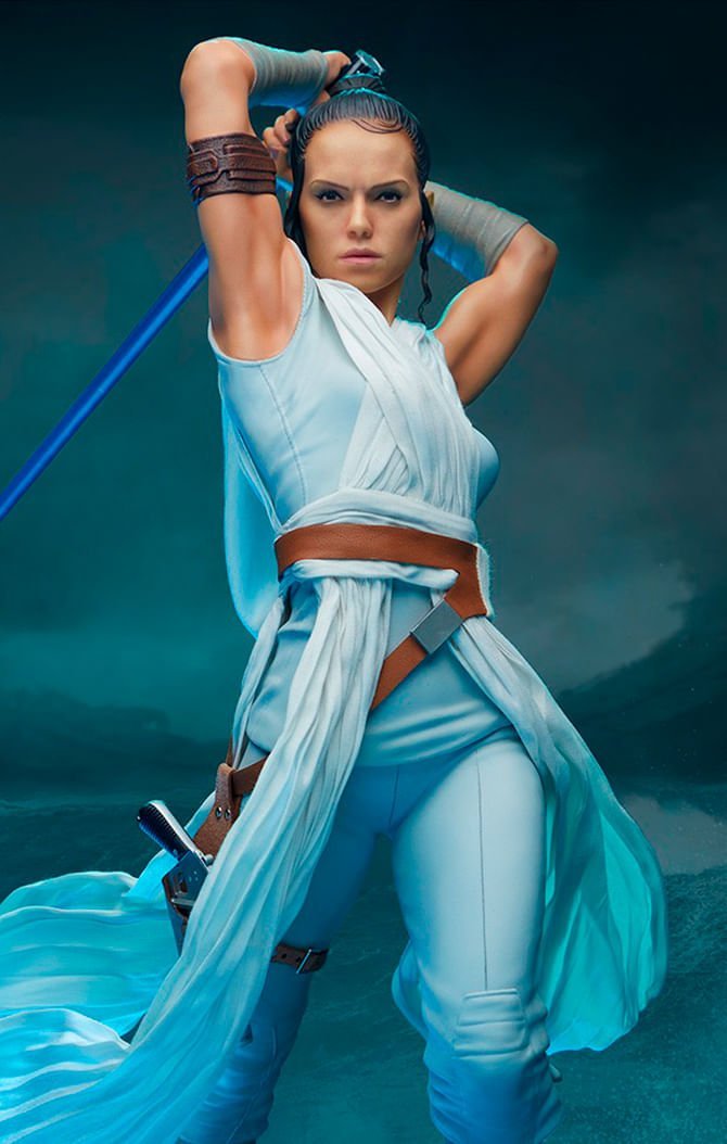 Estátua Rey - Star Wars - Premium Format - Sideshow | MadeiraMadeira