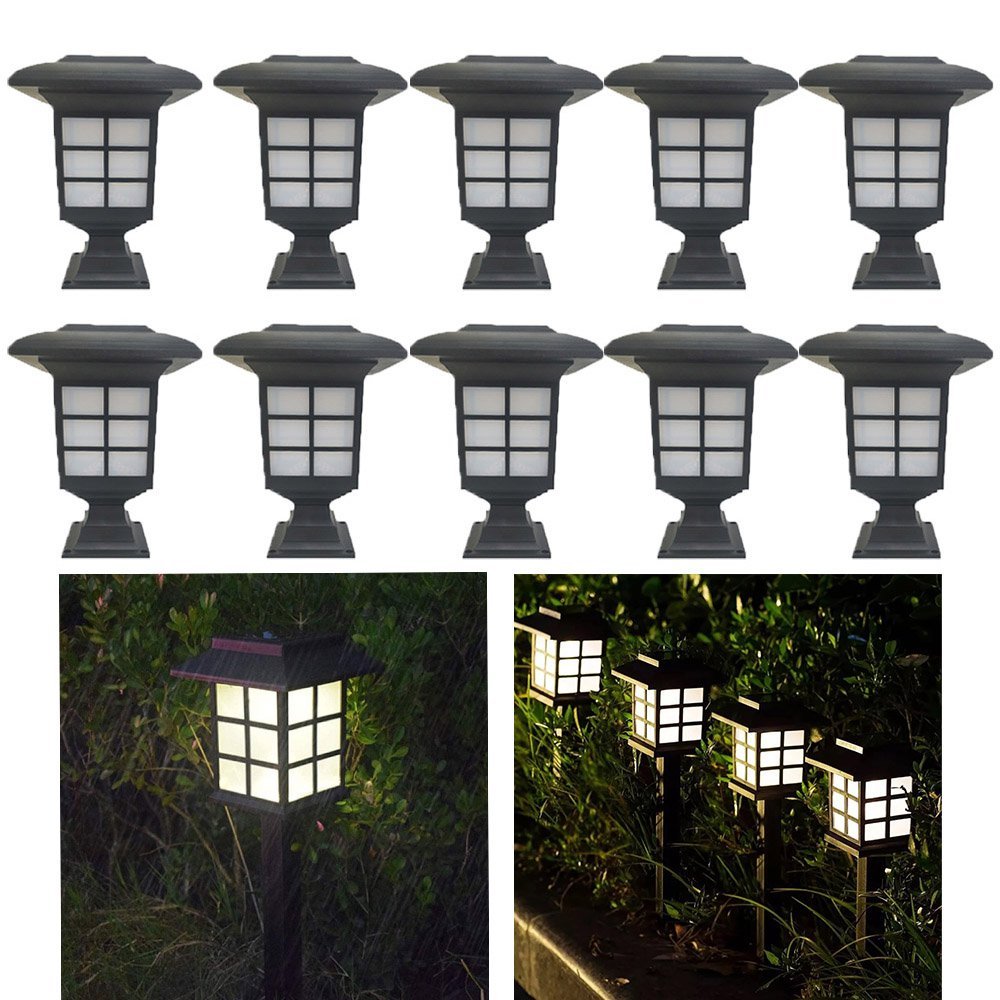 Luminaria Solar Oriental Spo Balizador Kit 10 Uni Decoraçao Iluminaçao ...
