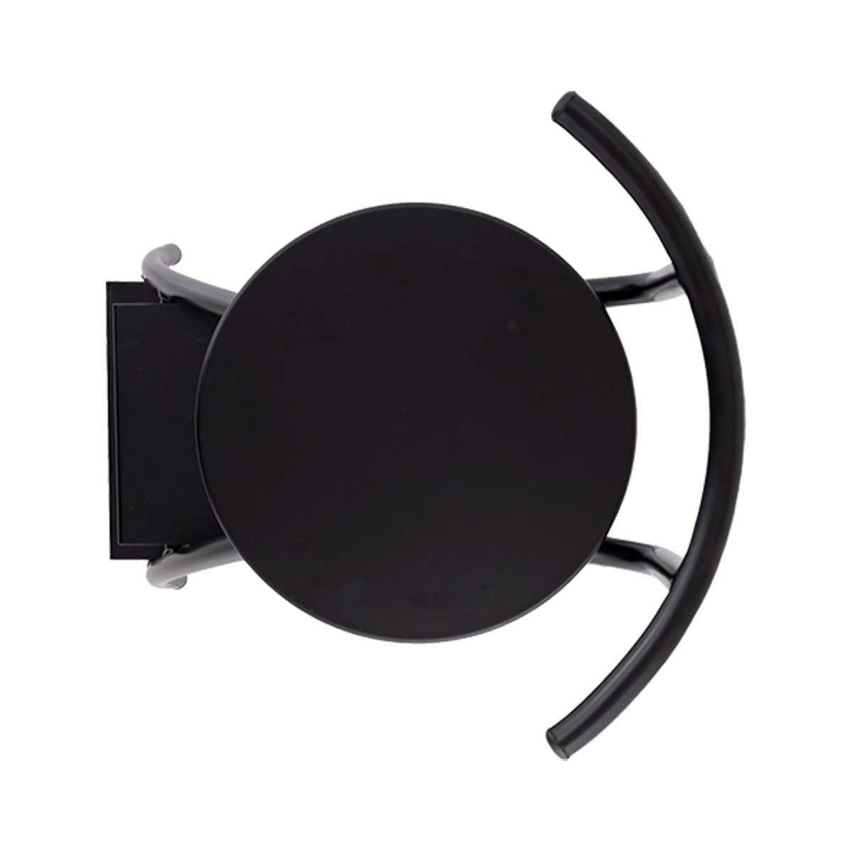 BANQUETA MULTIUSO 2 DEGRAUS 60 CURVA Plic Mobiliário Linha Curva Preto Craqueado Prata ...