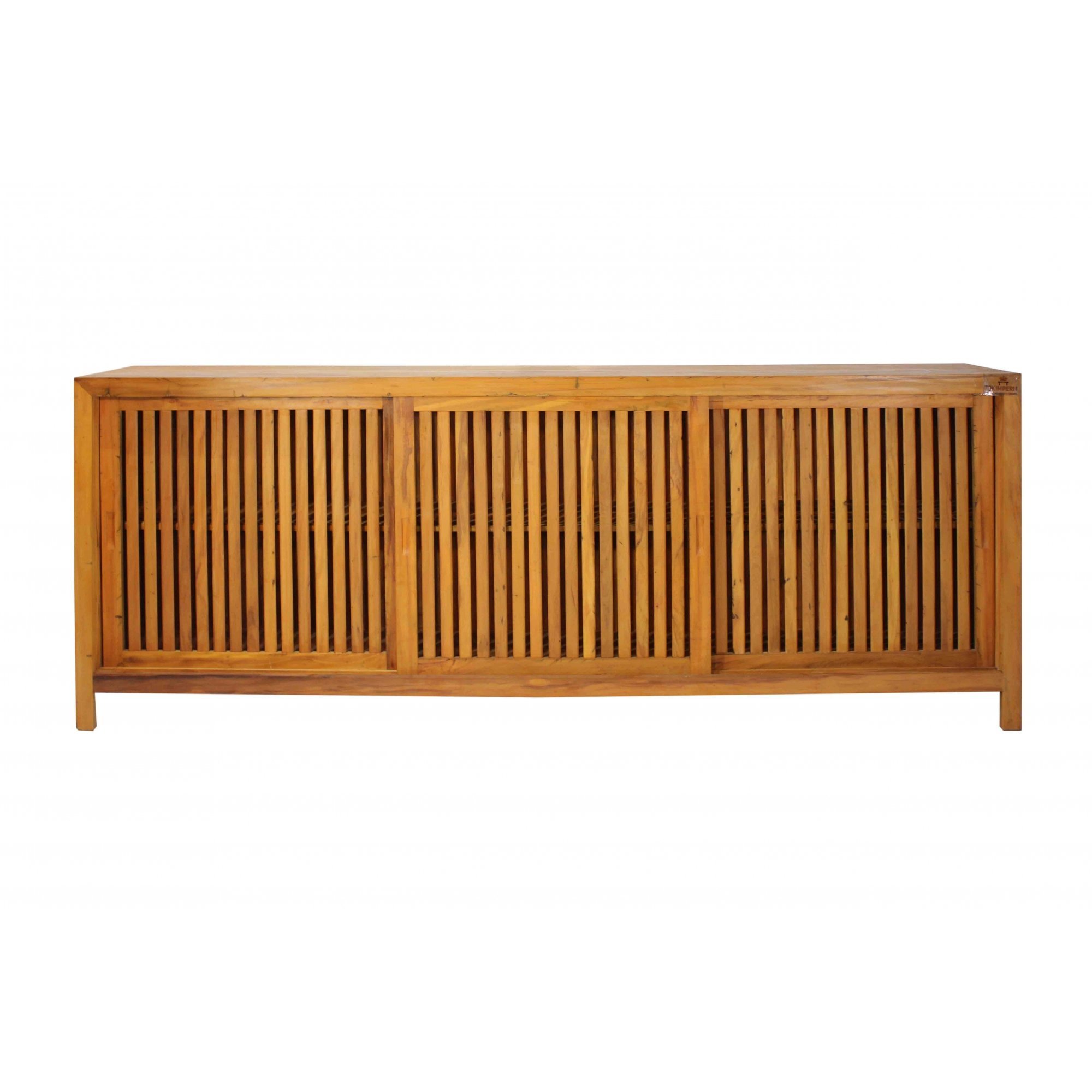 Buffet 230cm Madeira Maciça Peroba Rosa | MadeiraMadeira